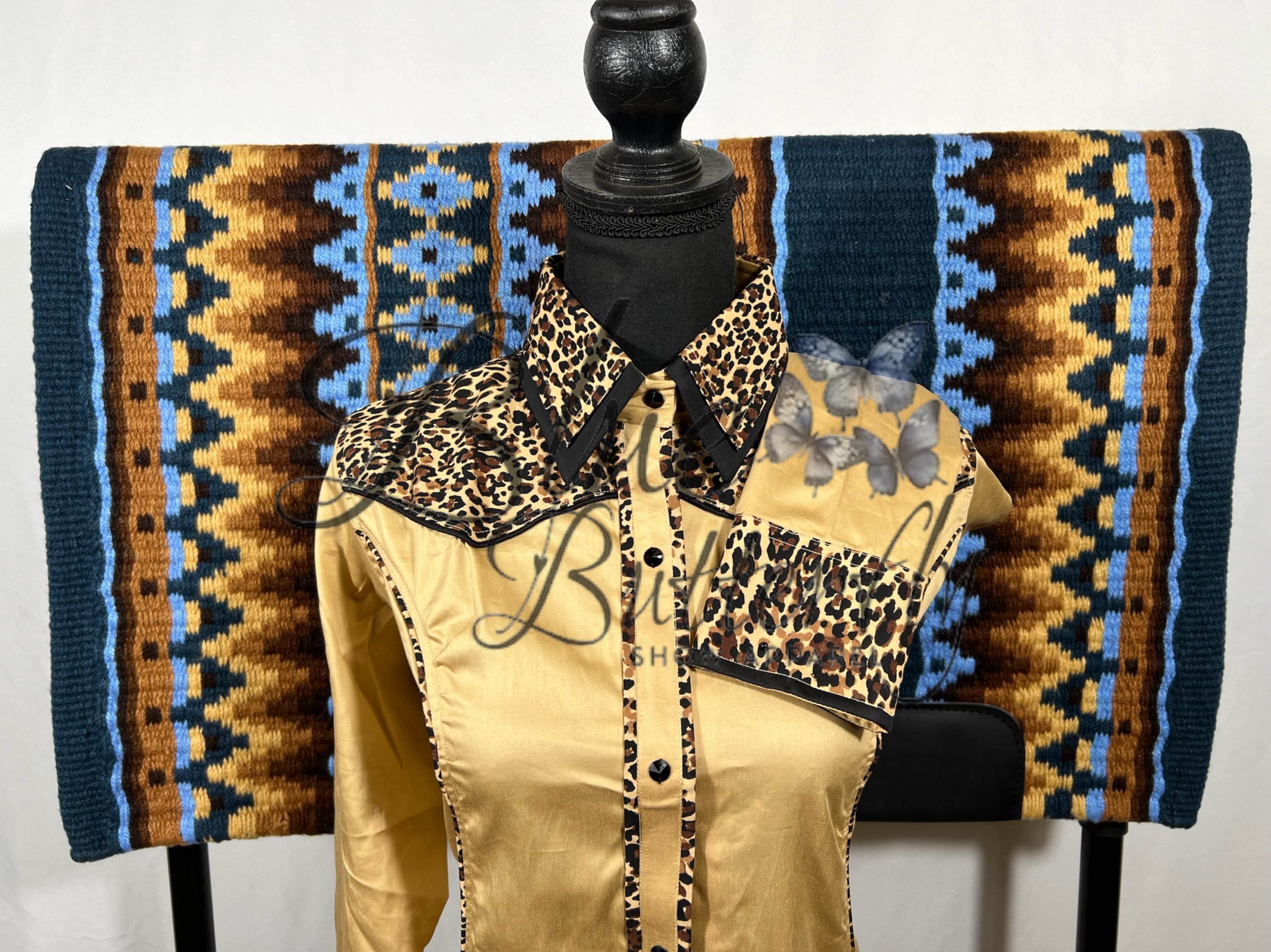 ZsaZsa – Blue Butterfly Show Apparel